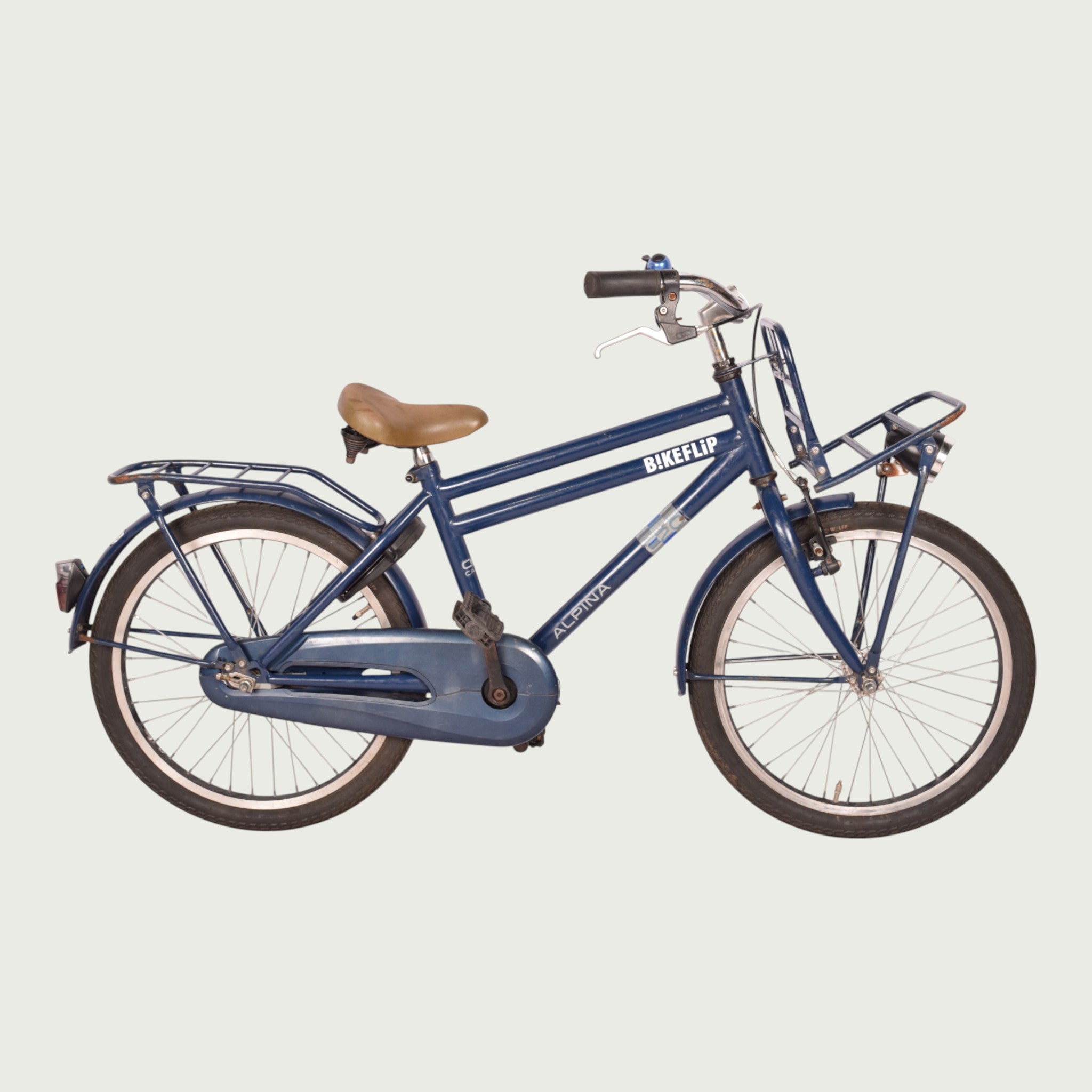 Alpina children's bicycle - 20 inch for 7-8 years - blue - BikeFlip