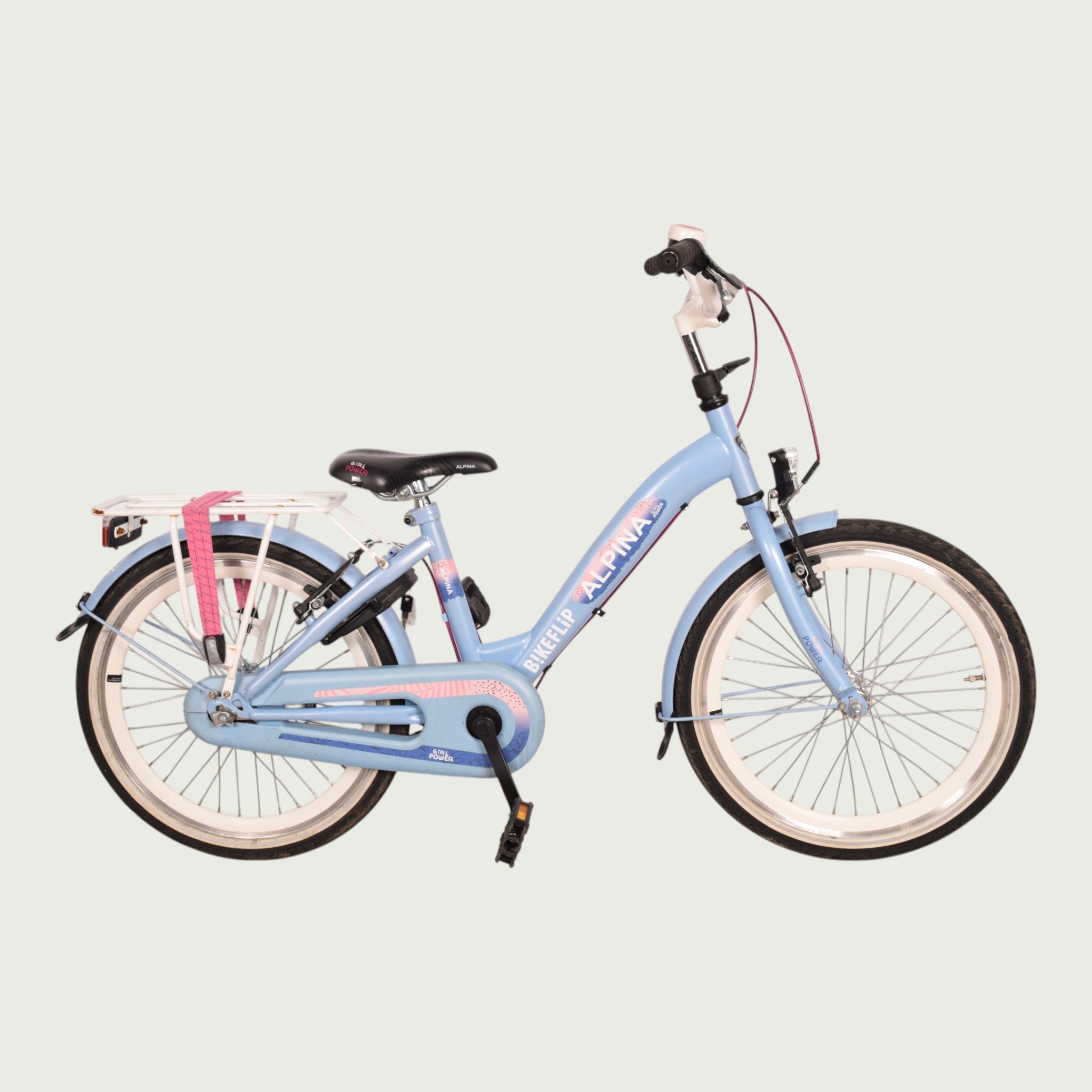 Alpina 20-inch children's bicycle - Color: blue - for ages 7 and 8 ...