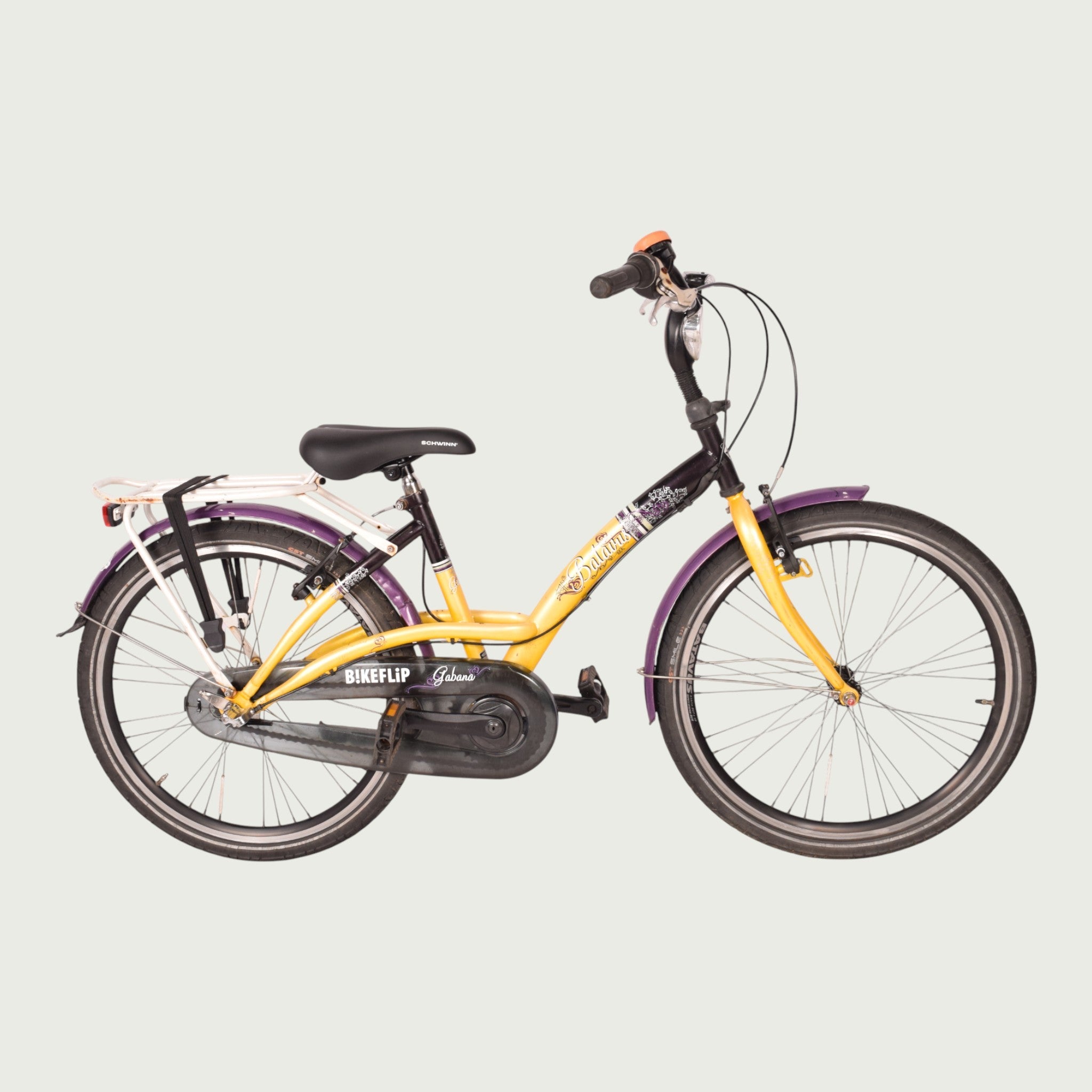 Batavus 24 inch fiets - voor 8-10 jaar - geel - BikeFlip
