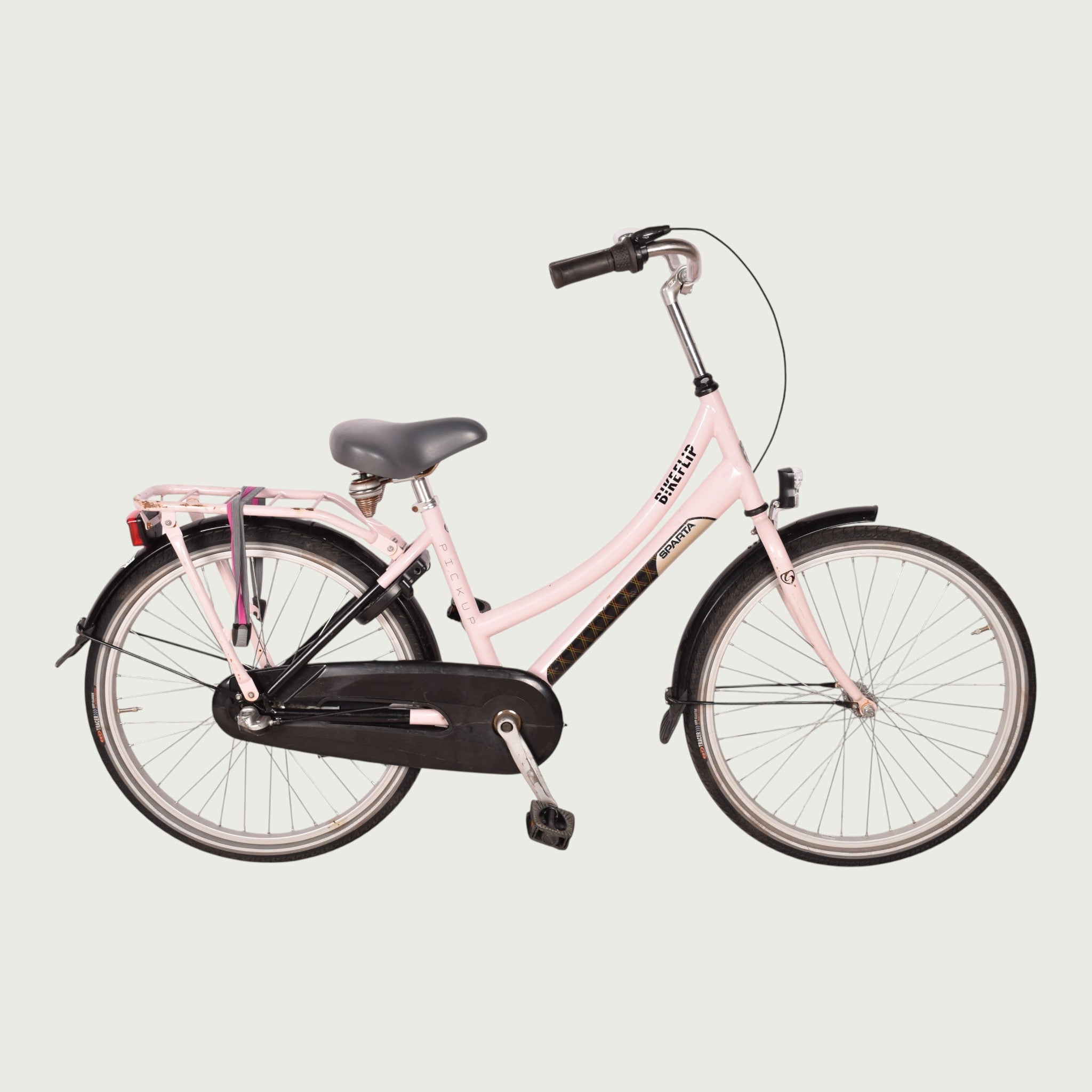Sparta 24 inch fiets - Voor 9 of 10 jaar - Roze - BikeFlip