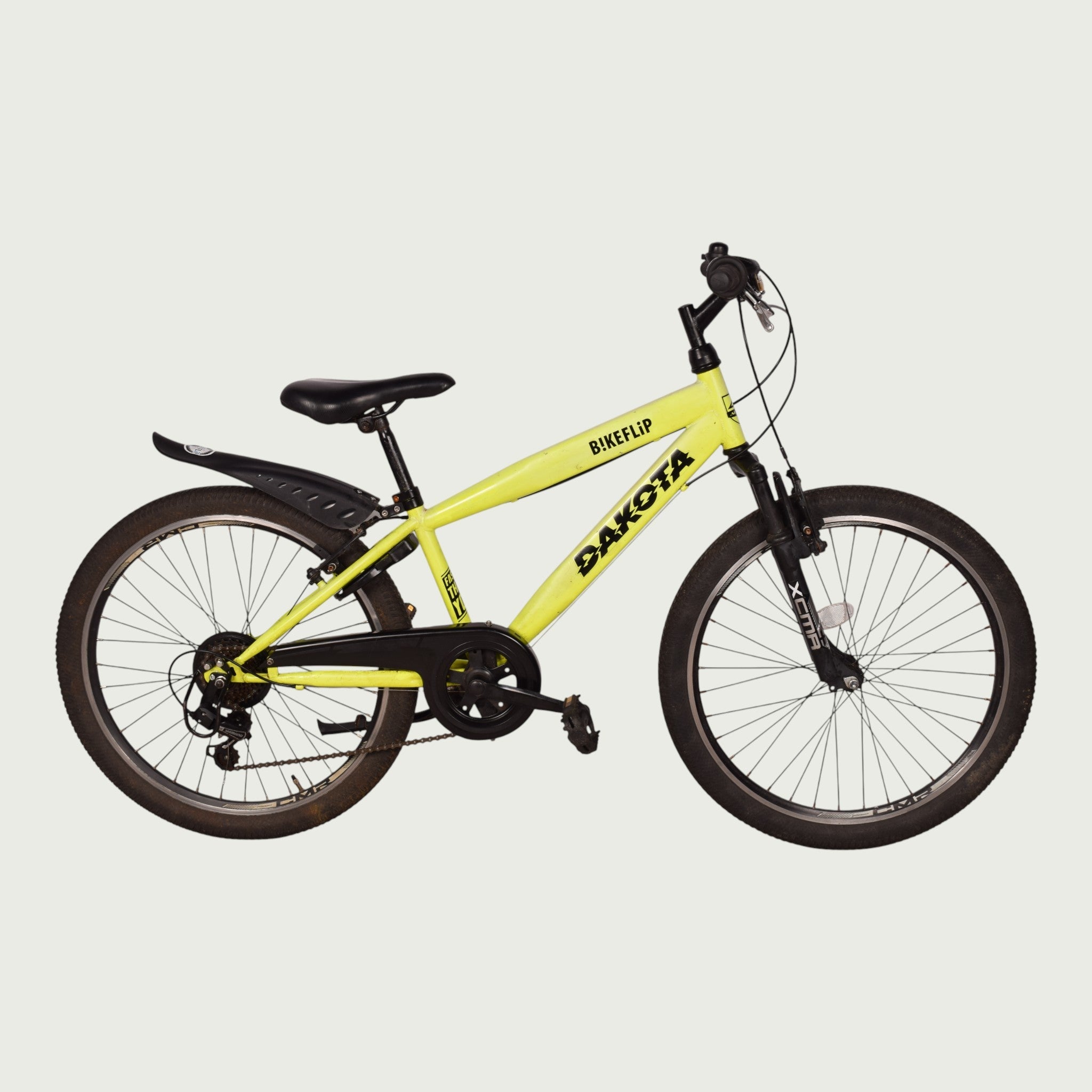 Altec 24 inch fiets - Voor 9 of 10 jaar - Geel - BikeFlip