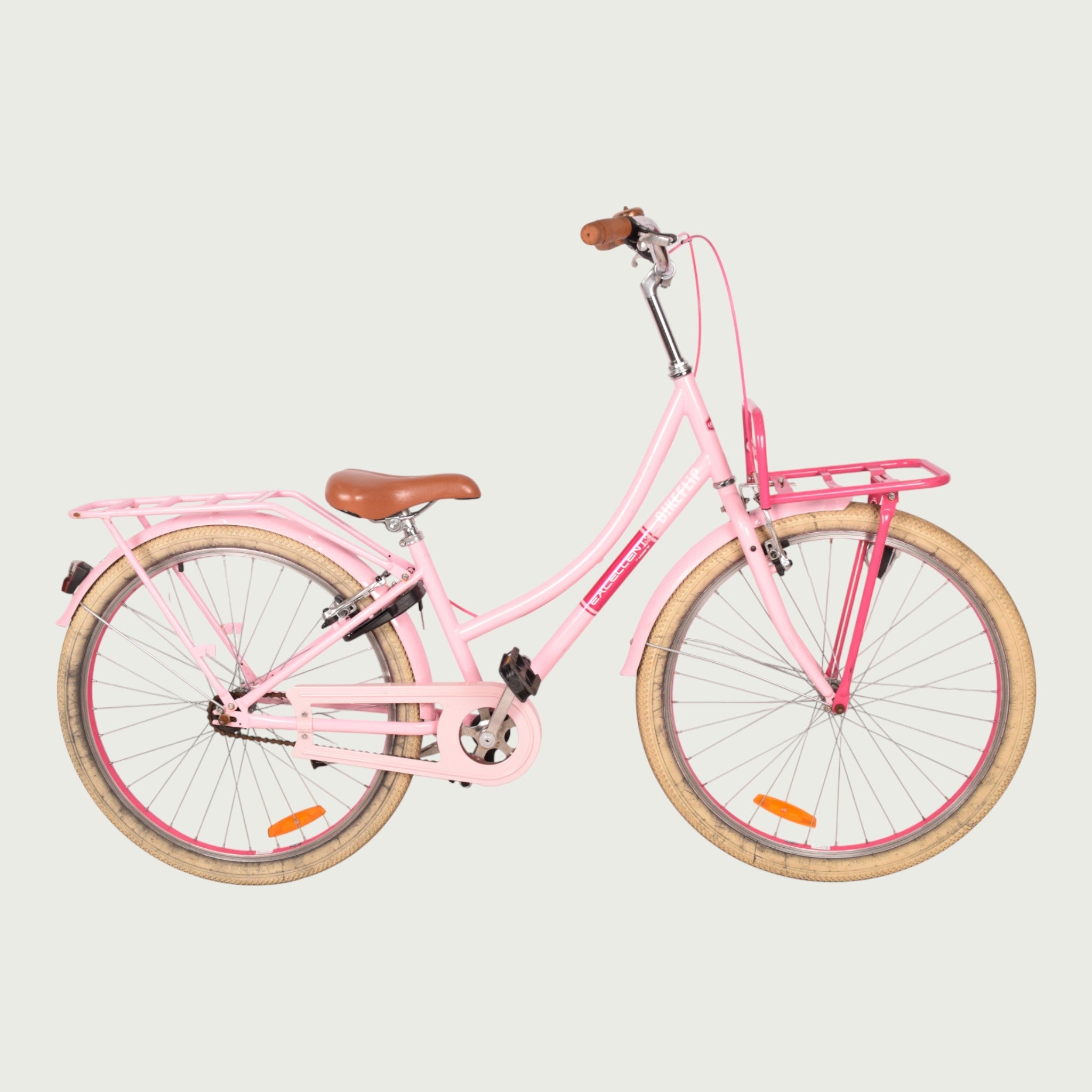 Excellent fiets - 26 inch voor 10-12 jaar - Roze meisjesfiets - BikeFlip