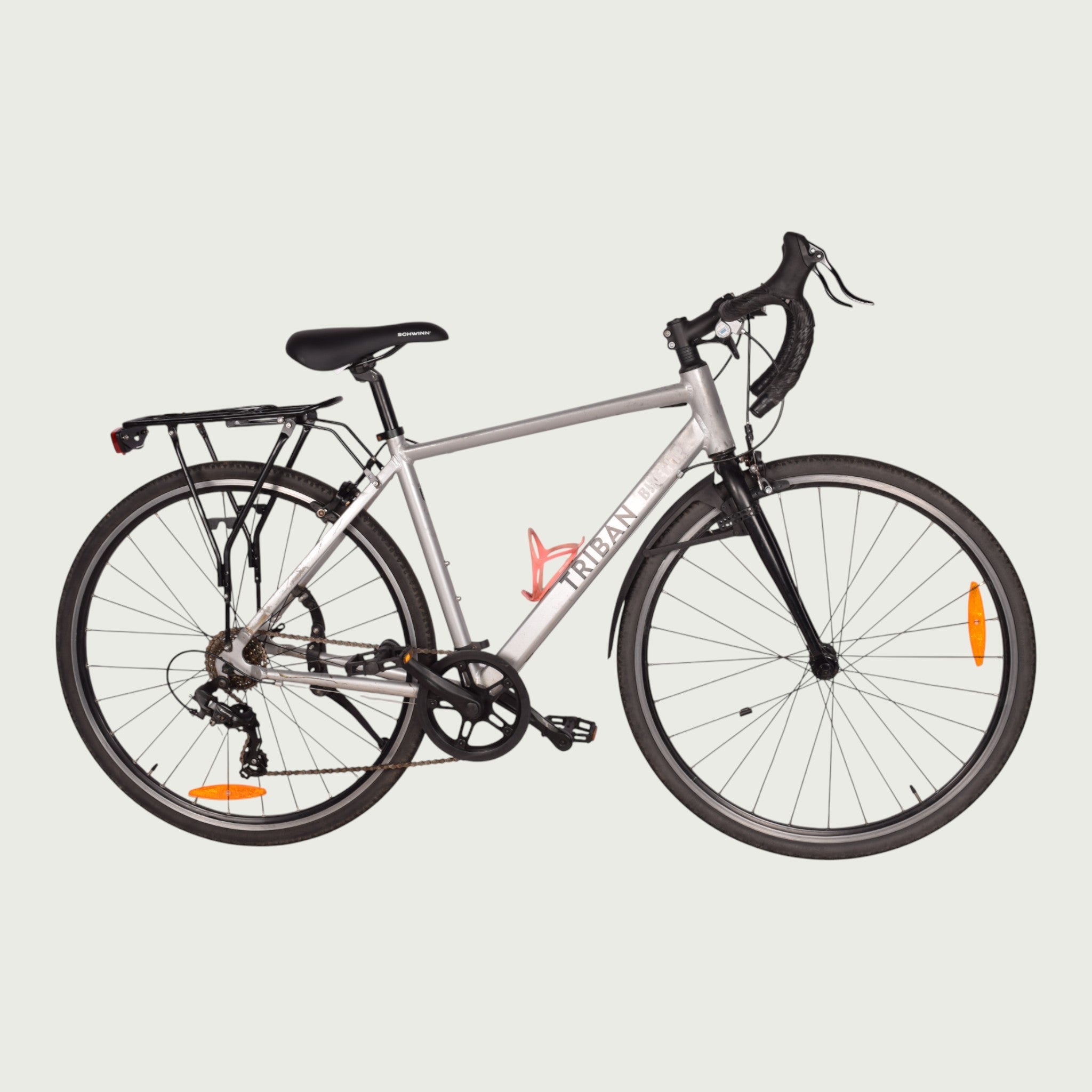 Triban fiets - 26 inch voor 10-12 jaar - Grijs - BikeFlip