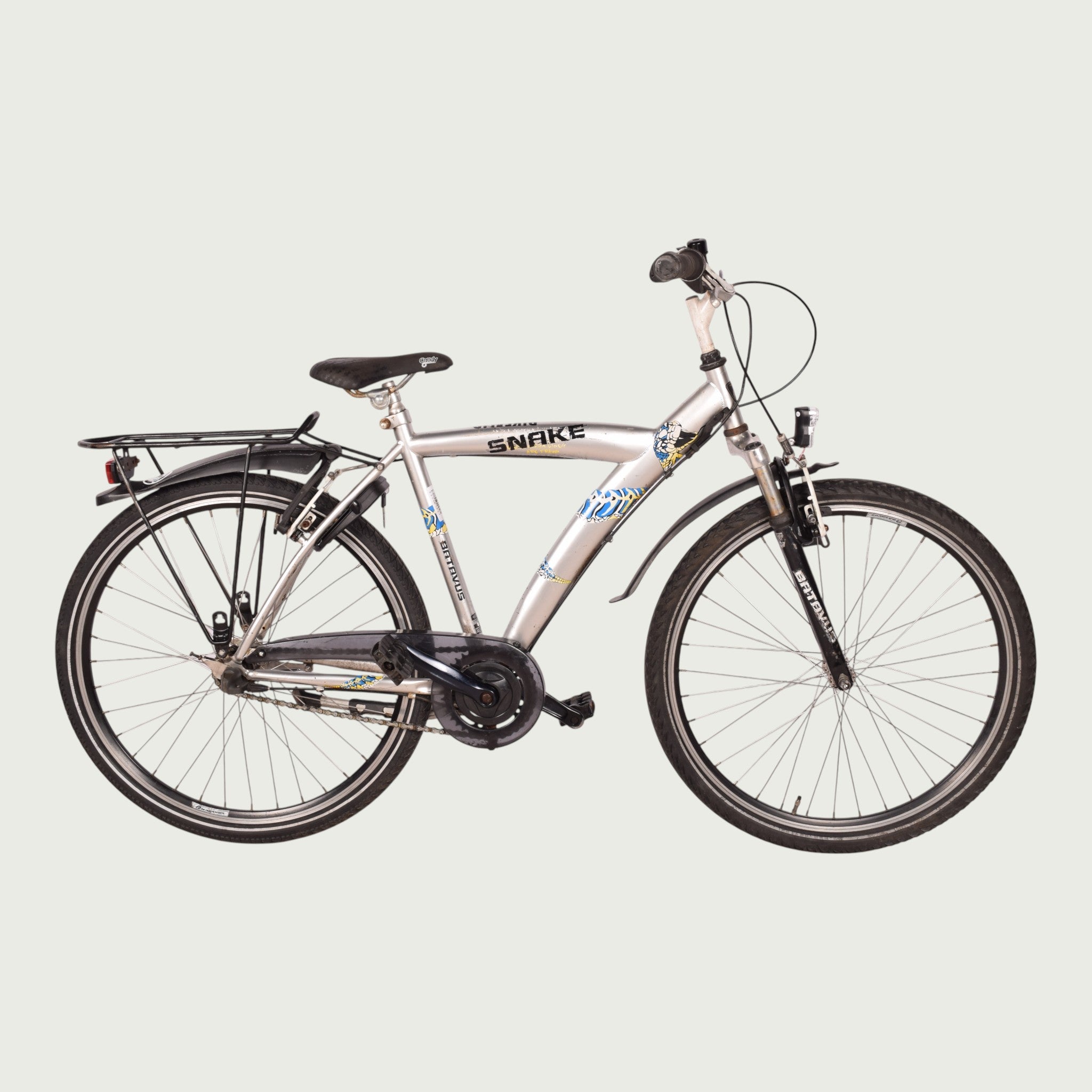Batavus 26 inch fiets - Voor 10 t/m 12 jaar - Zilver - BikeFlip
