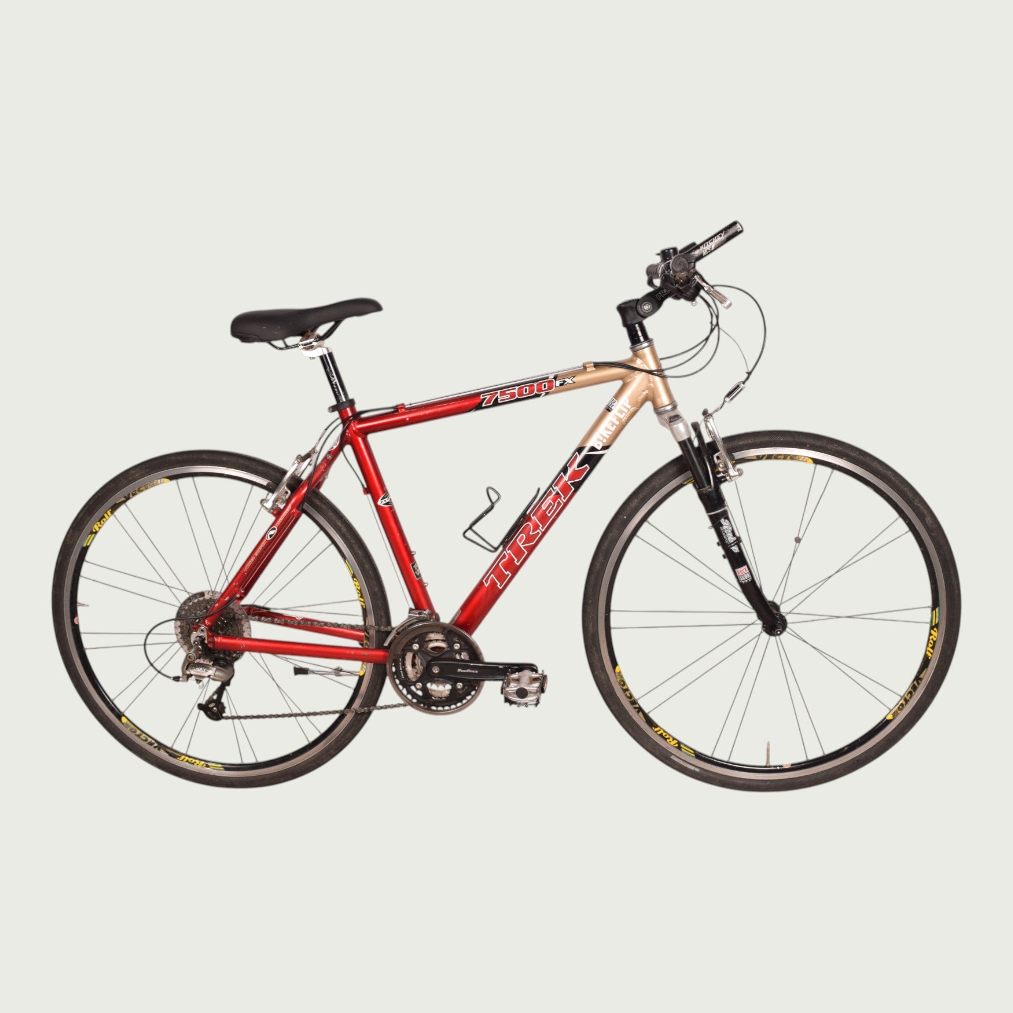 Trek 28 inch mountainbike in rood voor 12+ jaar - BikeFlip
