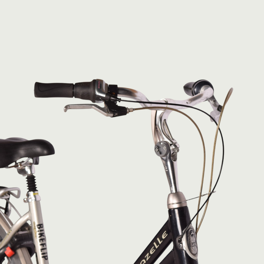 Gazelle fiets - 28 inch voor 12+ jaar - Zilver - BikeFlip