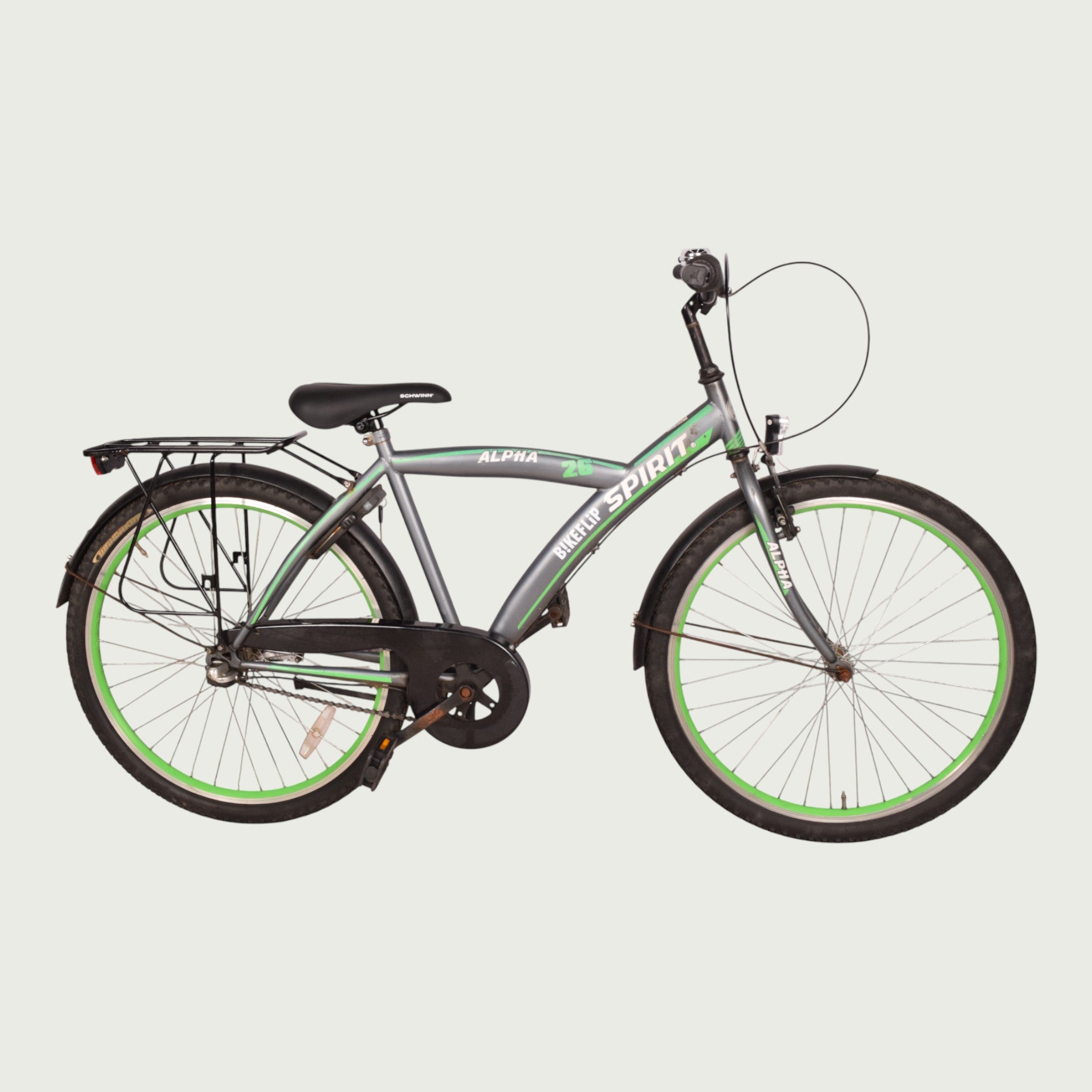 Spirit fiets - 26 inch voor 10-12 jaar - grijs - BikeFlip