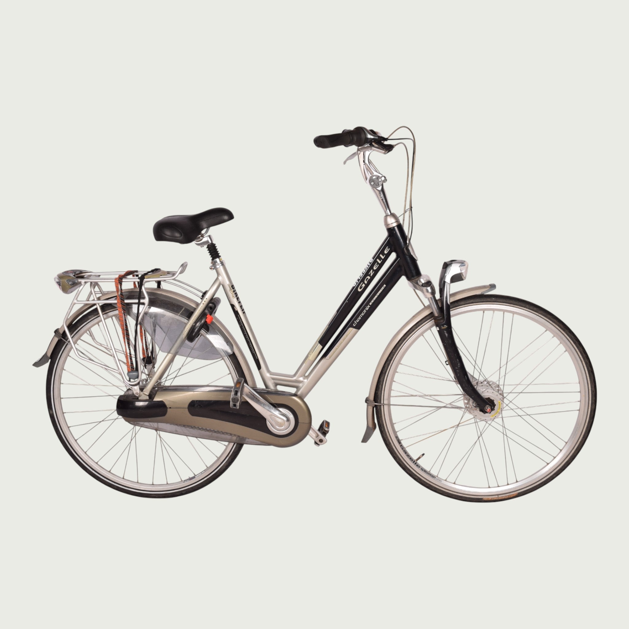 Gazelle fiets - 28 inch voor 12+ jaar - Zilver - BikeFlip