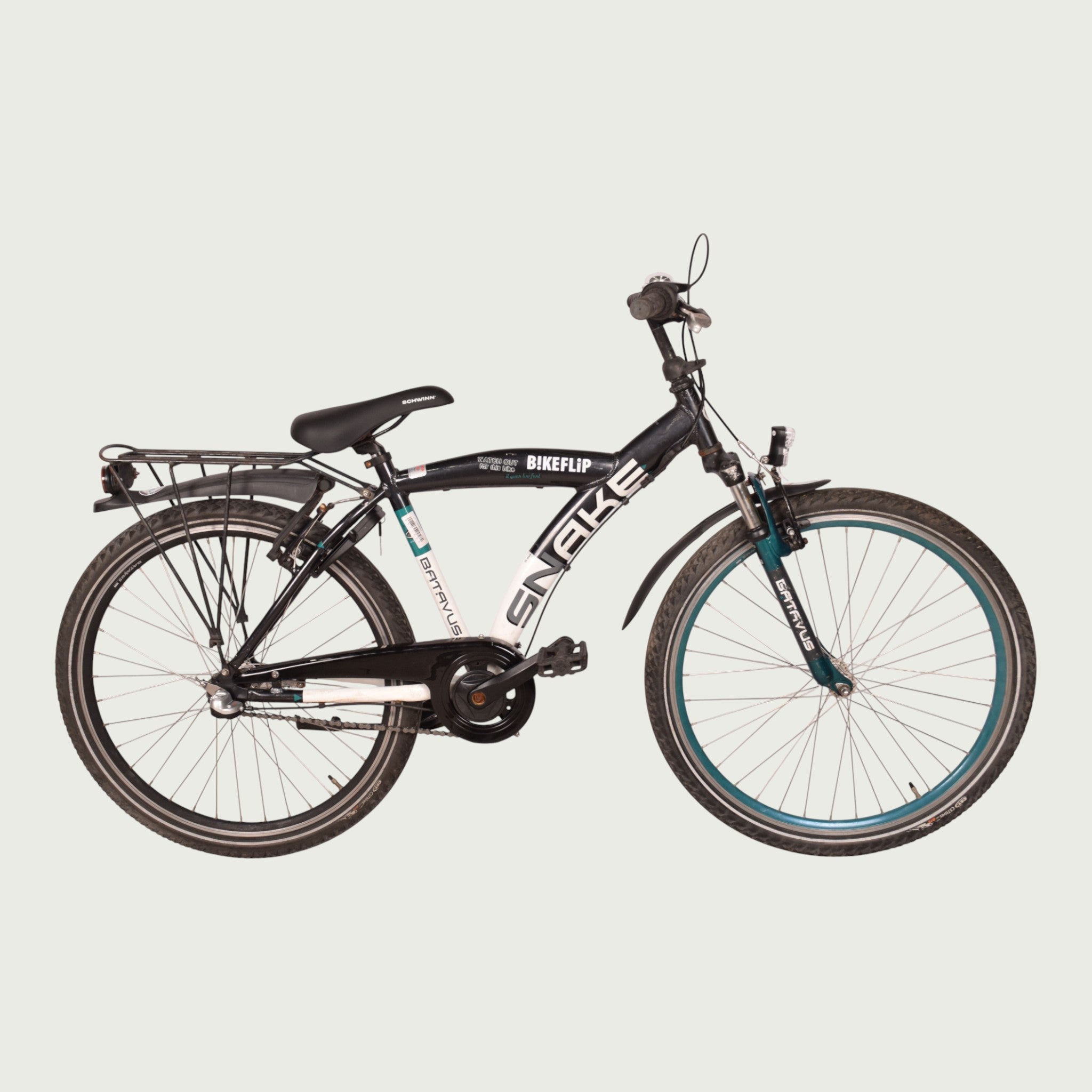 Batavus fiets - 26 inch voor 10-12 jaar - zwart - BikeFlip