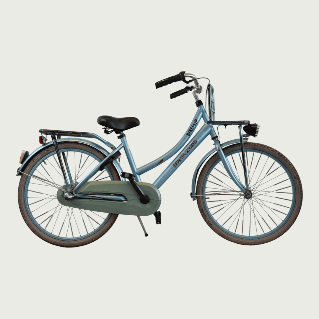 Sparta 24 inch fiets in blauw - voor 9 & 10 jarige - BikeFlip